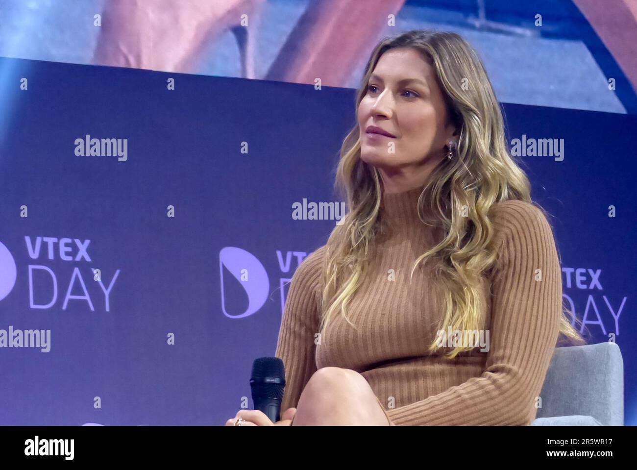 Sao Paulo, Brazil. June 5, 2023, Sao Paulo, Sao Paulo, Brasil: (INT) Gisele Bundchen at VTEX Day ...