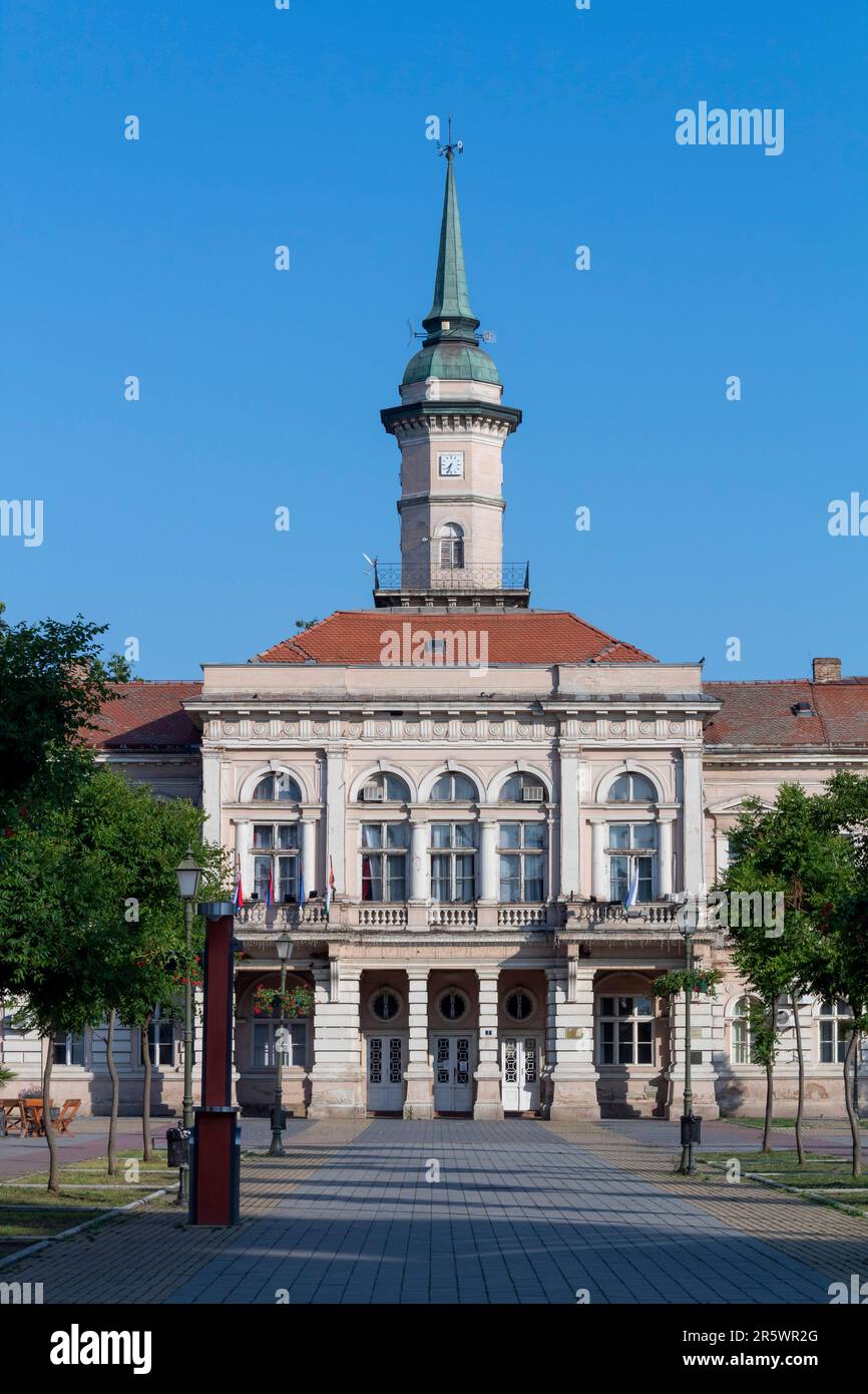 Old town hall in Becej, Serbia Stock Photo - Alamy