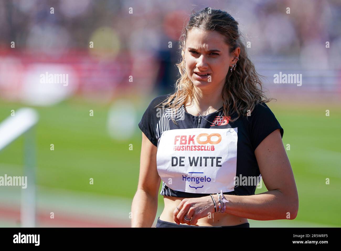 HENGELO, NETHERLANDS - JUNE 4: Laura de Witte of The Netherlands during ...