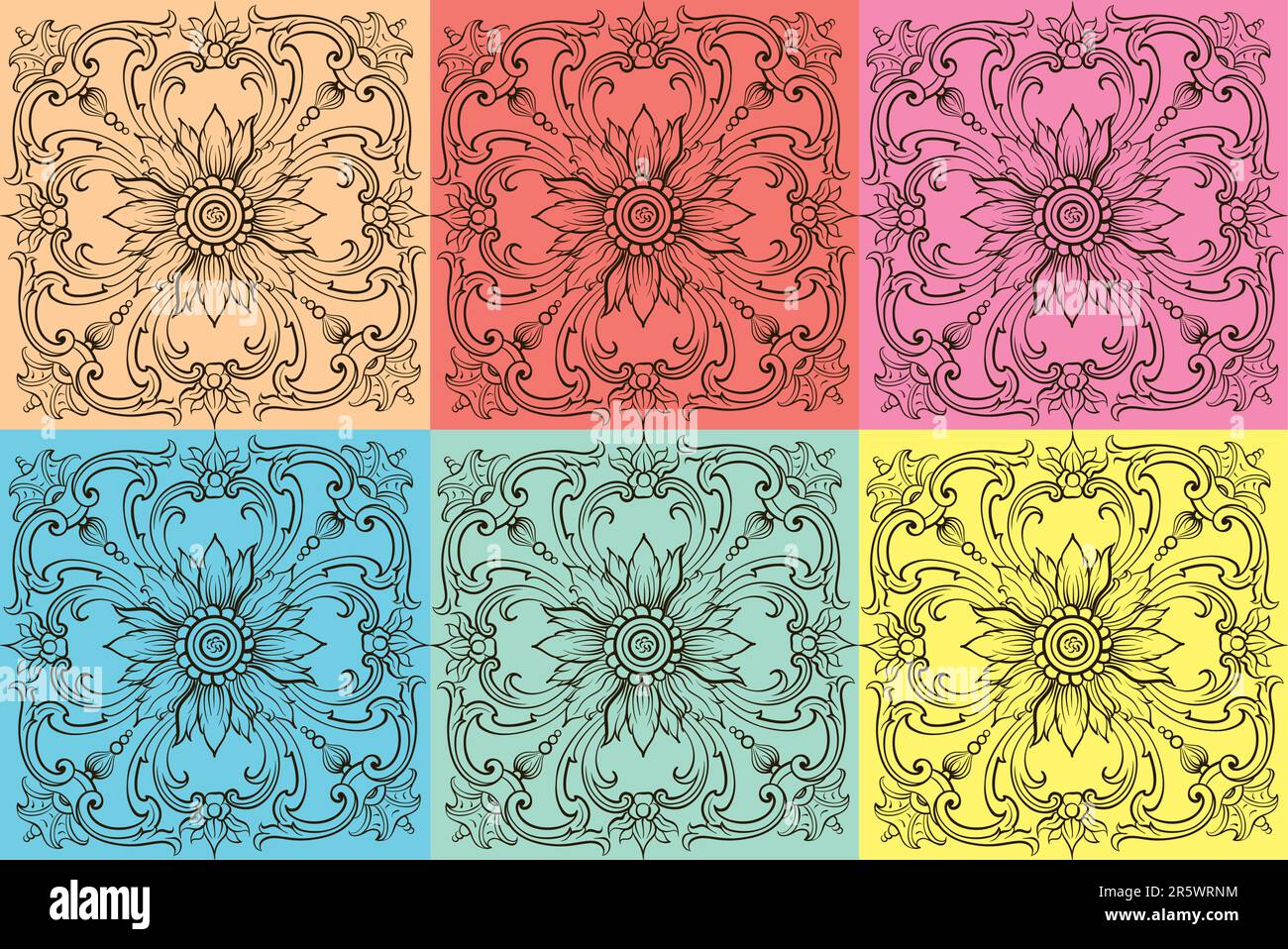 Illustration of vector decoration Stock Vector Image & Art - Alamy