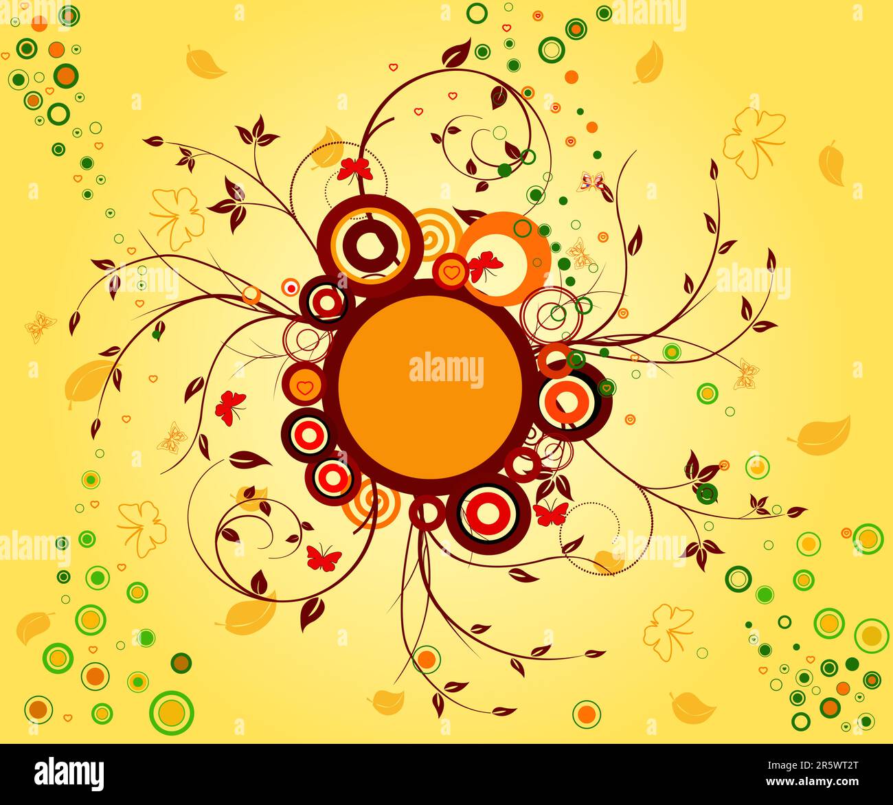 Floral background design vector illustration Stock Vector Image & Art ...
