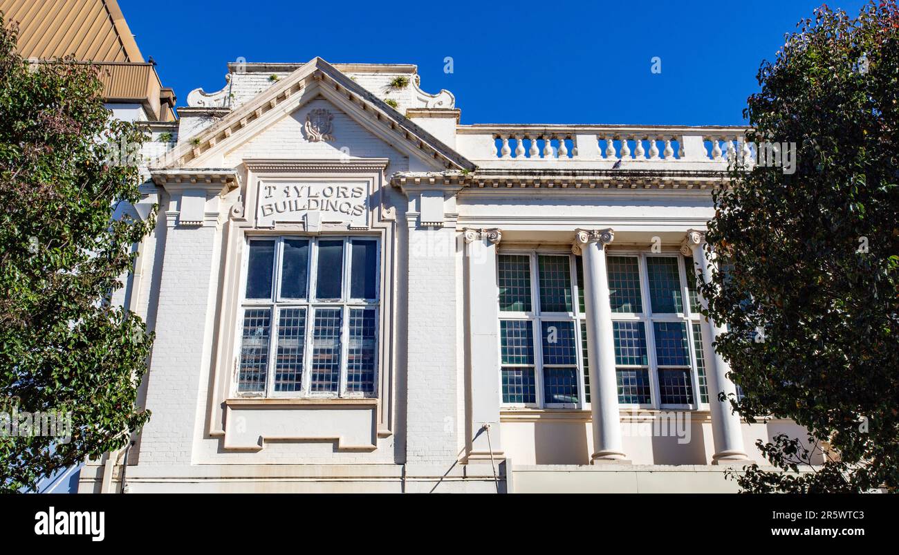The Toowoomba Taylors Buildings were built in 1912 in Ruthven Street ...