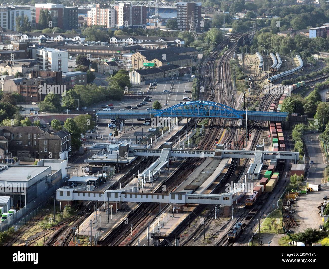 Epsom train station hi-res stock photography and images - Alamy