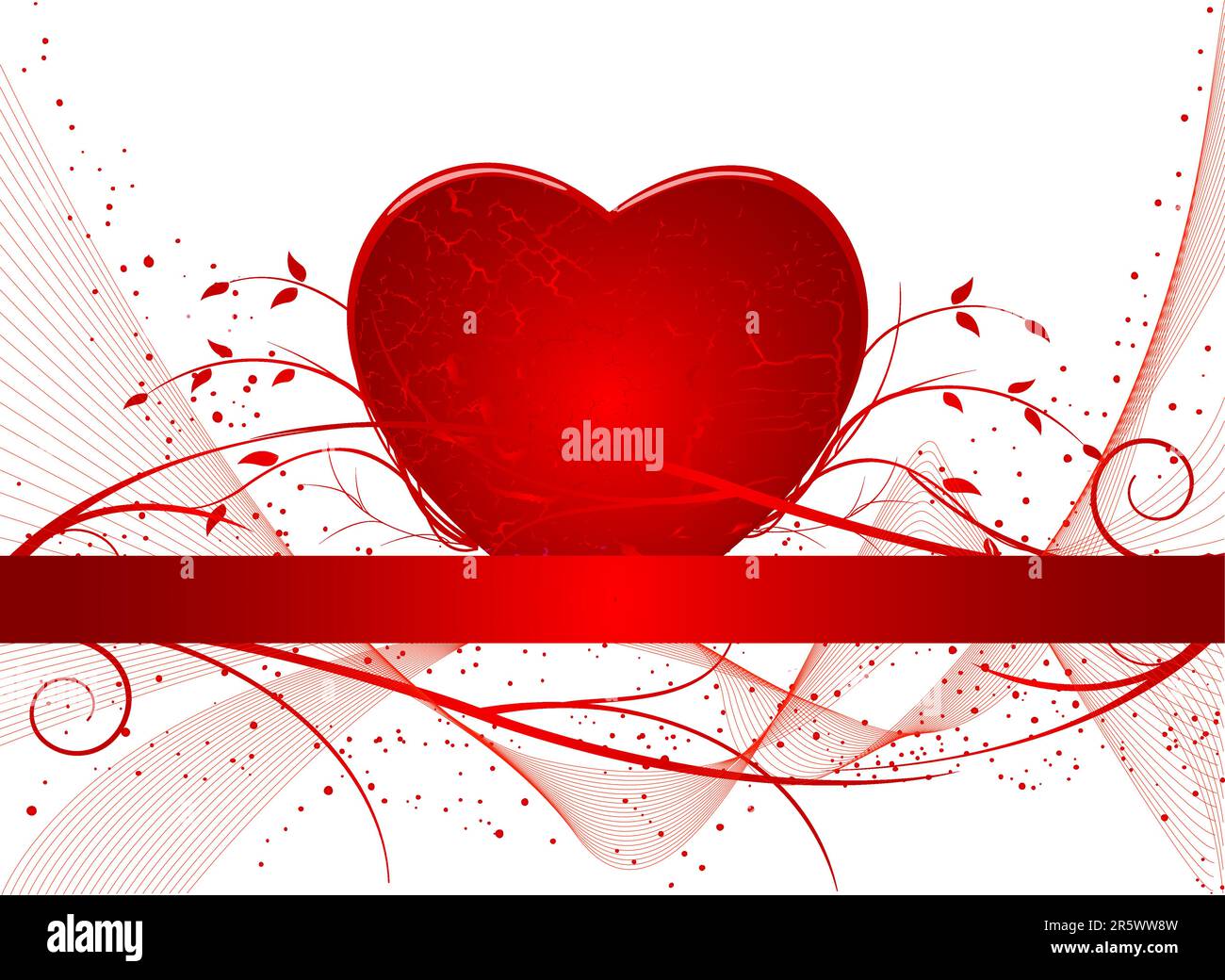 Romantic background vector illustration Stock Vector Image & Art - Alamy