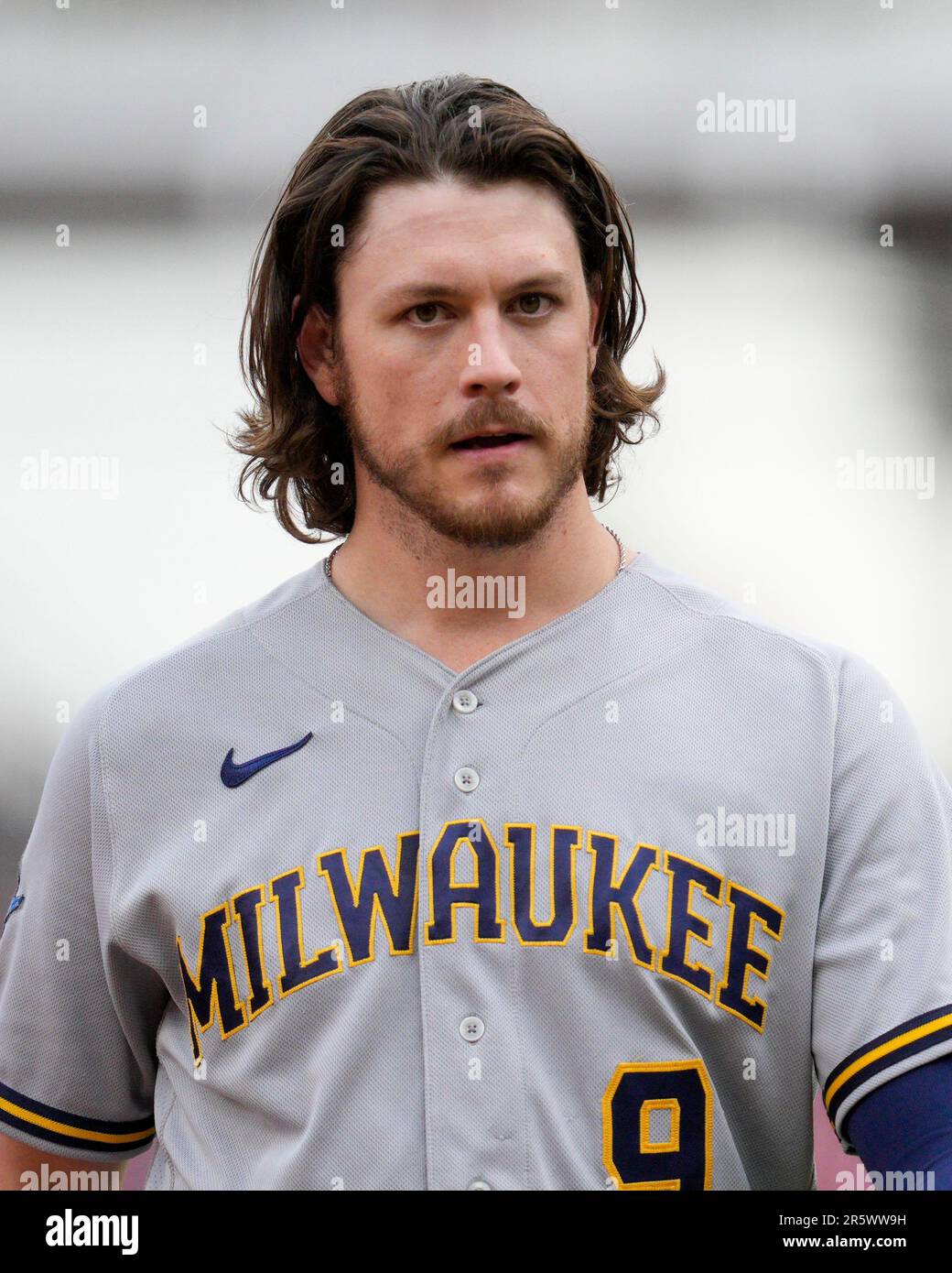 Milwaukee Brewers Third Baseman Brian Anderson 9 Plays During A