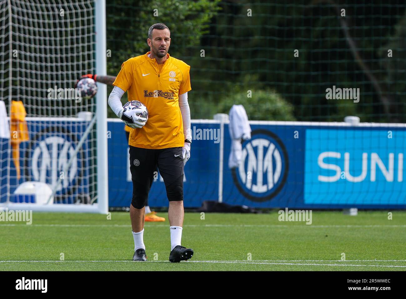 Appiano Gentile, Italy. 05th June, 2023. Samir Handanovic of FC ...
