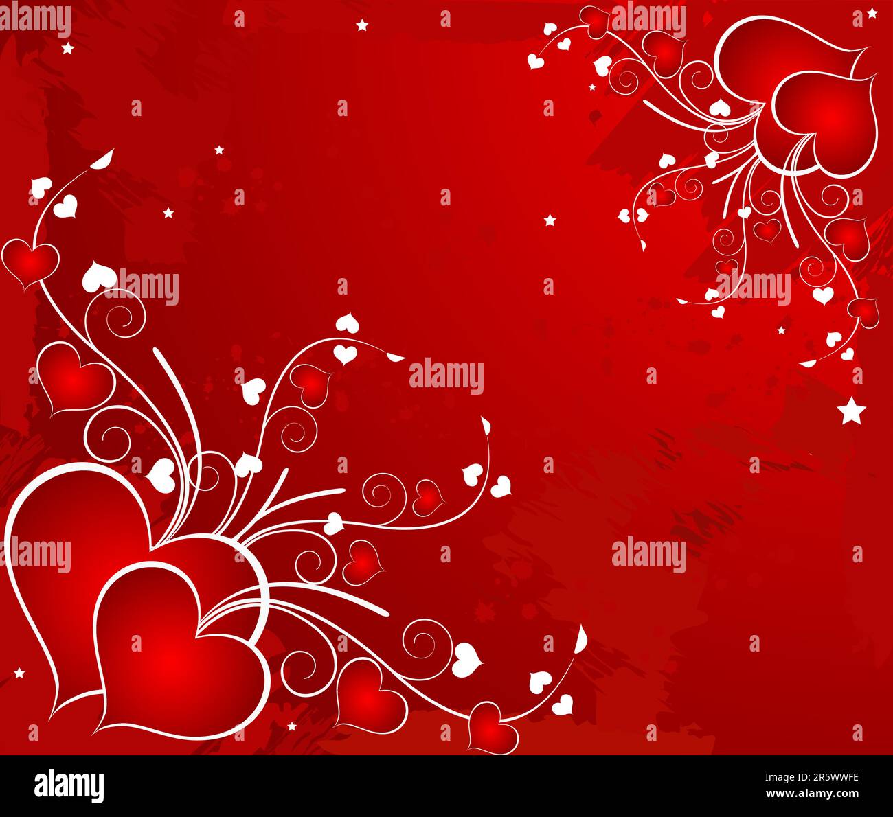 Romantic background, vector illustration Stock Vector Image & Art - Alamy