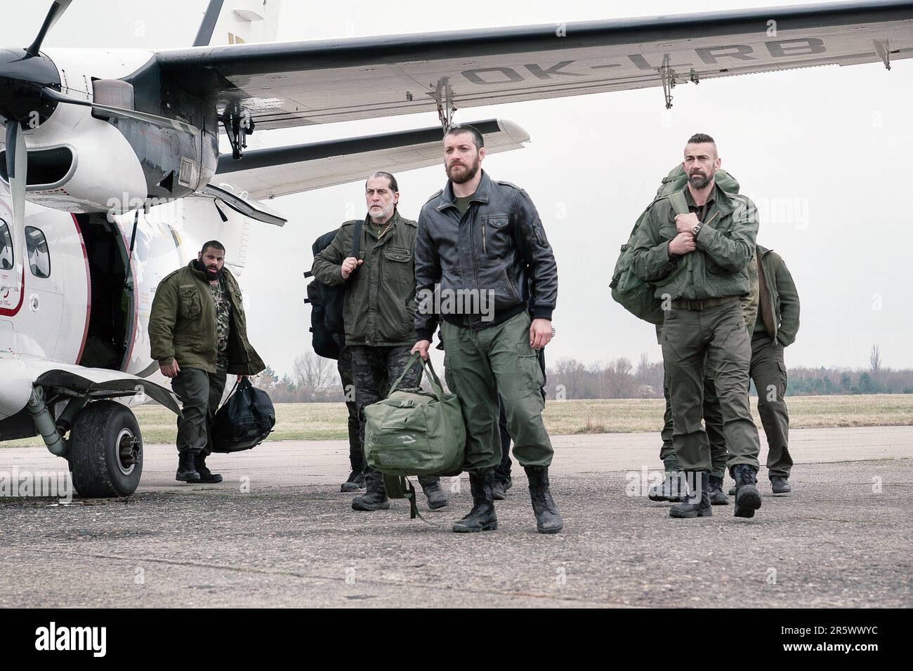 EXTRACTION 2, from left: Levan Saginashvili, George Lasha, Tornike ...