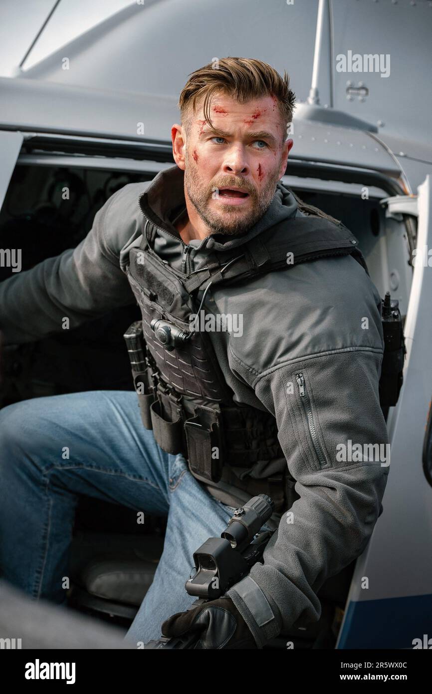 EXTRACTION 2, Chris Hemsworth, 2023. ph: Jason Boland / © Netflix ...