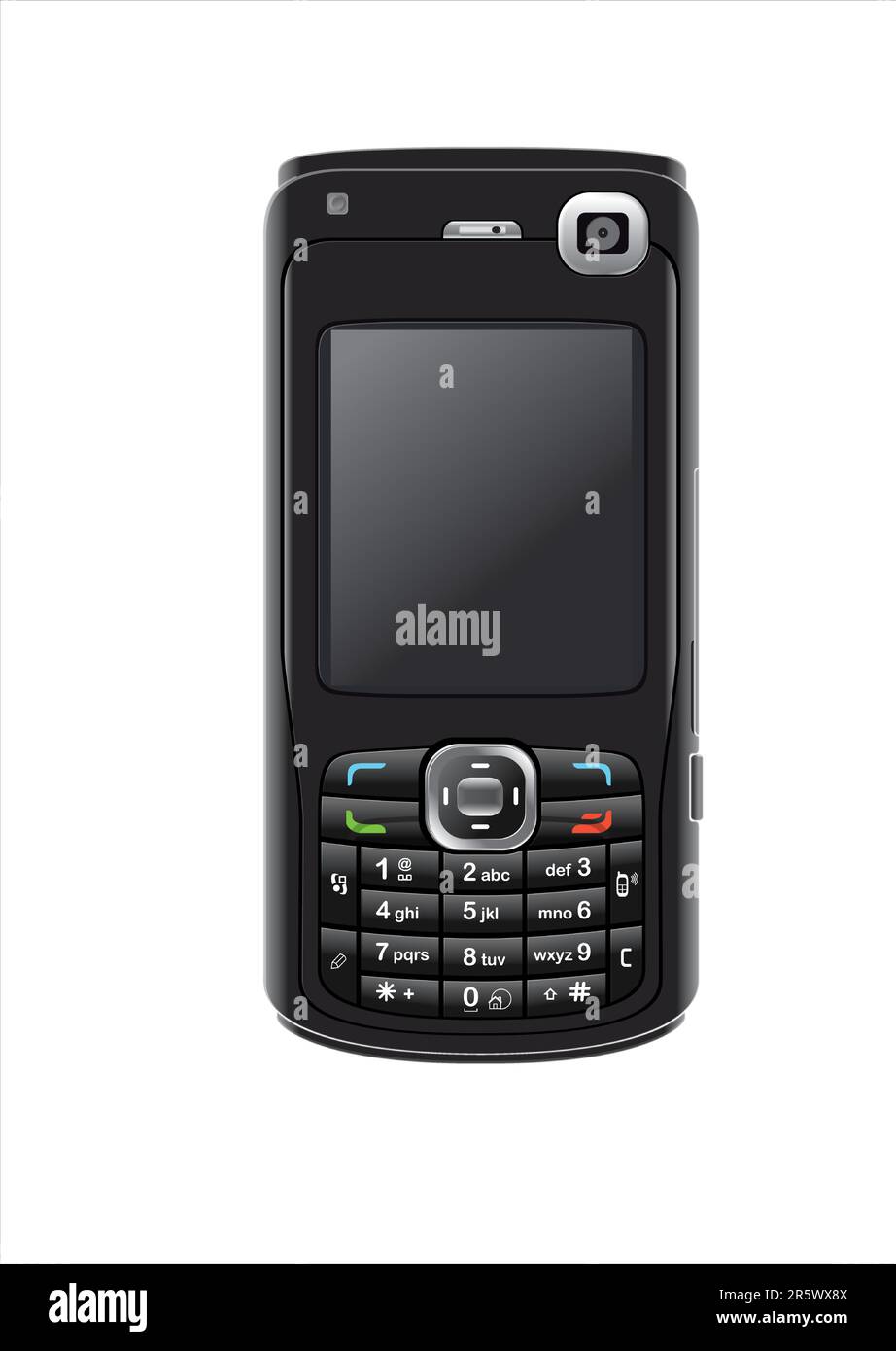 Picture cell phone on Stock Vector Images - Alamy