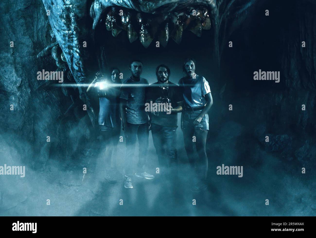 MALIBU HORROR STORY, from left: Valentina de Angelis, Robert Bailey Jr ...