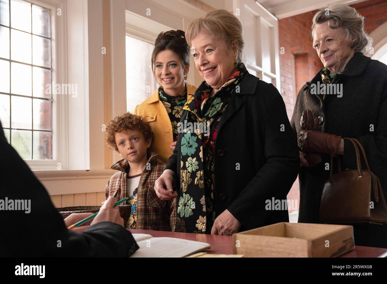 THE MIRACLE CLUB, from left: Eric D. Smith, Agnes O'Casey, Kathy Bates ...