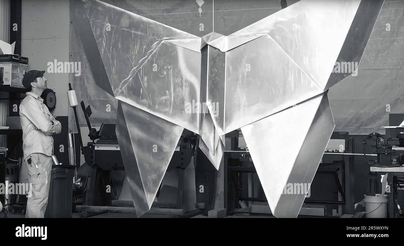 ORIGAMI IN THE GARDEN FILM, 2021. © Freestyle Digital Media /Courtesy ...