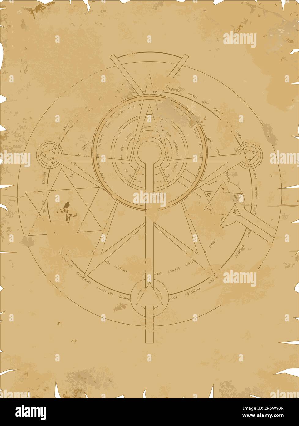 Medieval scroll illustration hi-res stock photography and images - Alamy