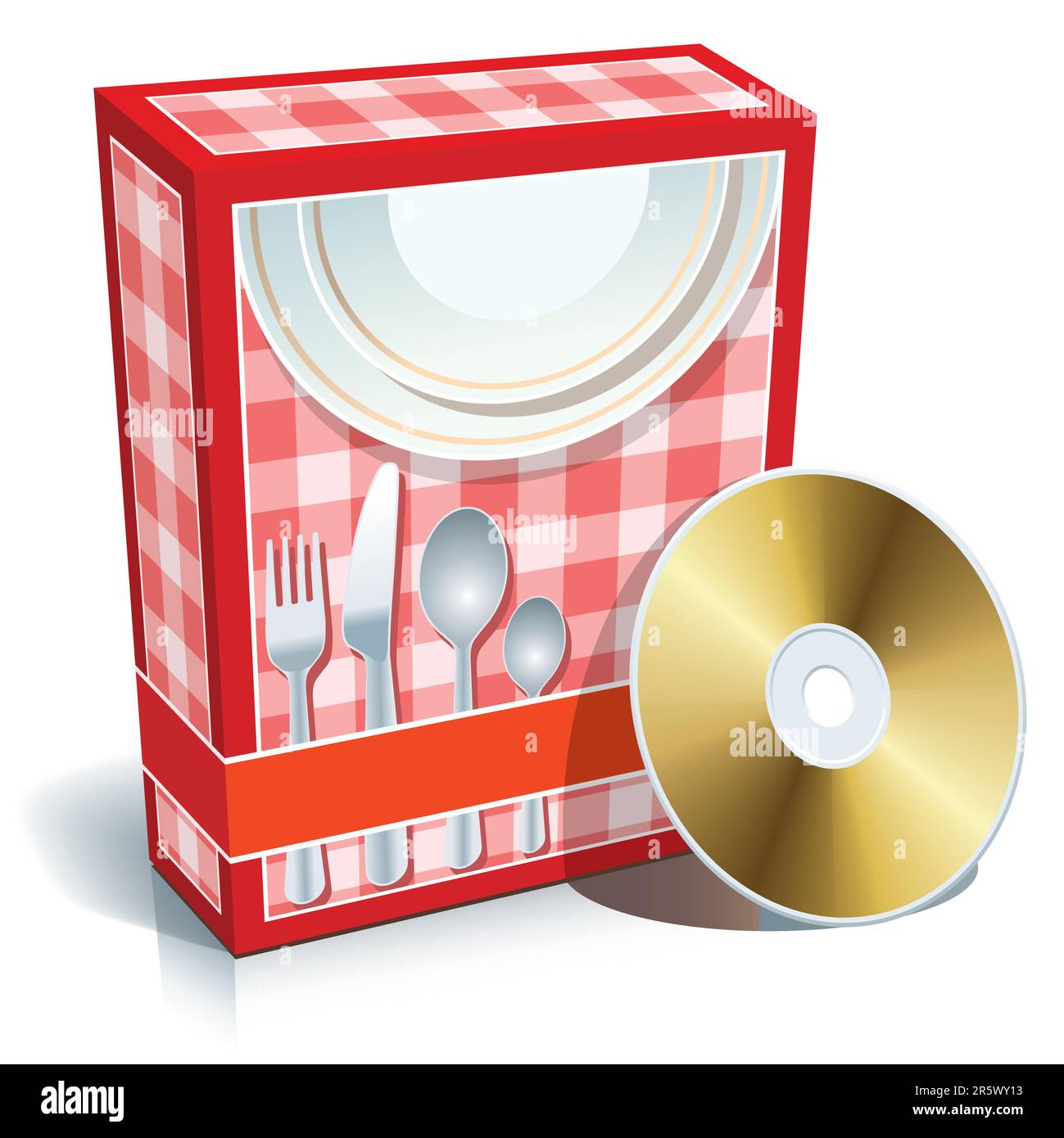 Meal disc Stock Vector Images - Alamy