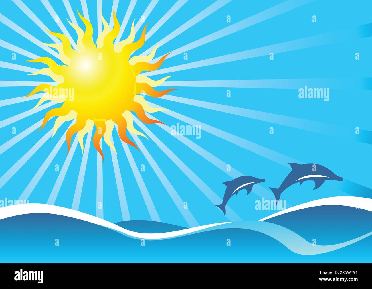 Work with the sea Stock Vector Images - Alamy