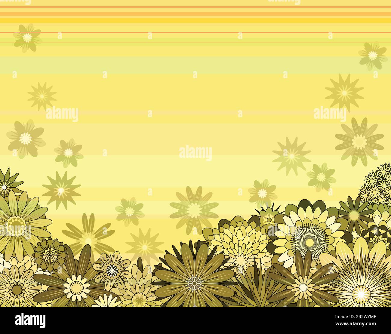 Mixed dahlia flowers Stock Vector Images - Alamy