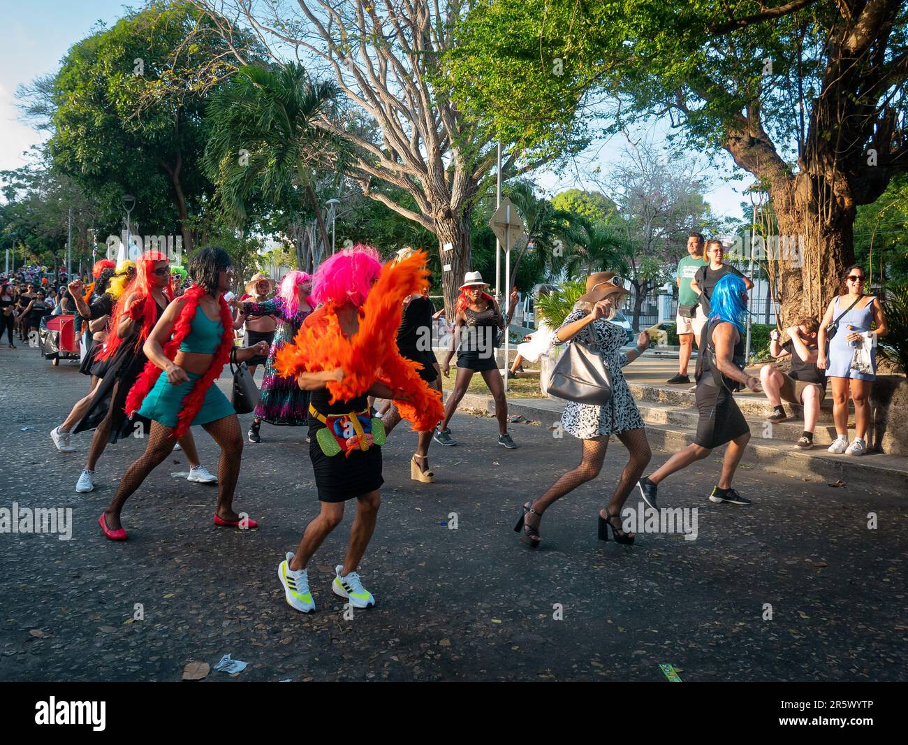 Barranquilla, Atlantico, Colombia - February 21 2023: Colombians ...