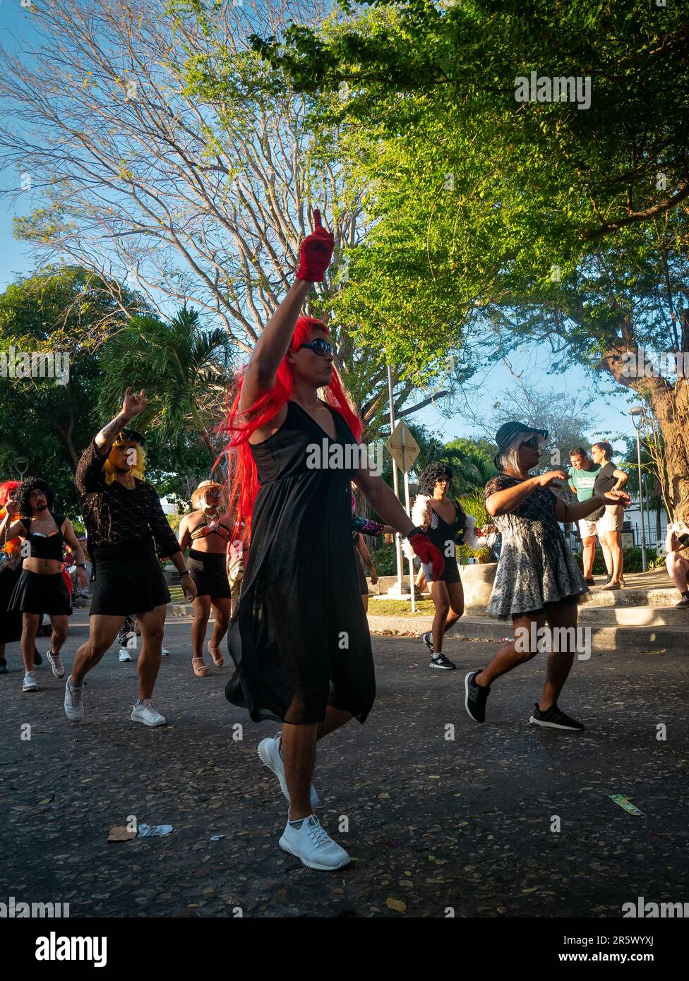 Barranquilla, Atlantico, Colombia - February 21 2023: Colombians ...