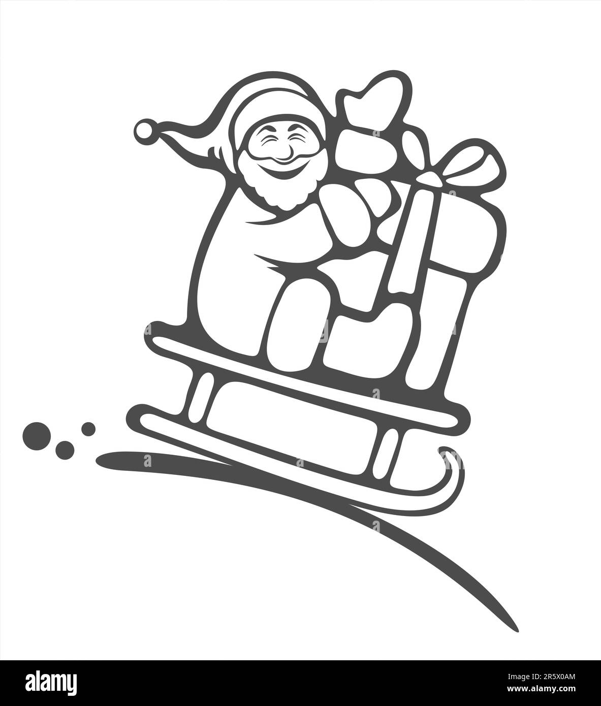 Cheerful gift Black and White Stock Photos & Images - Alamy