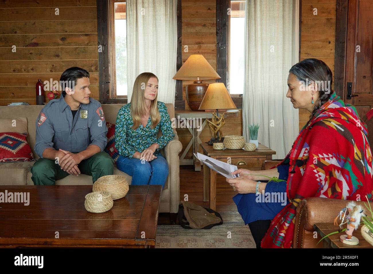 LOVE IN ZION NATIONAL: A NATIONAL PARK ROMANCE, from left: Cindy Busby ...