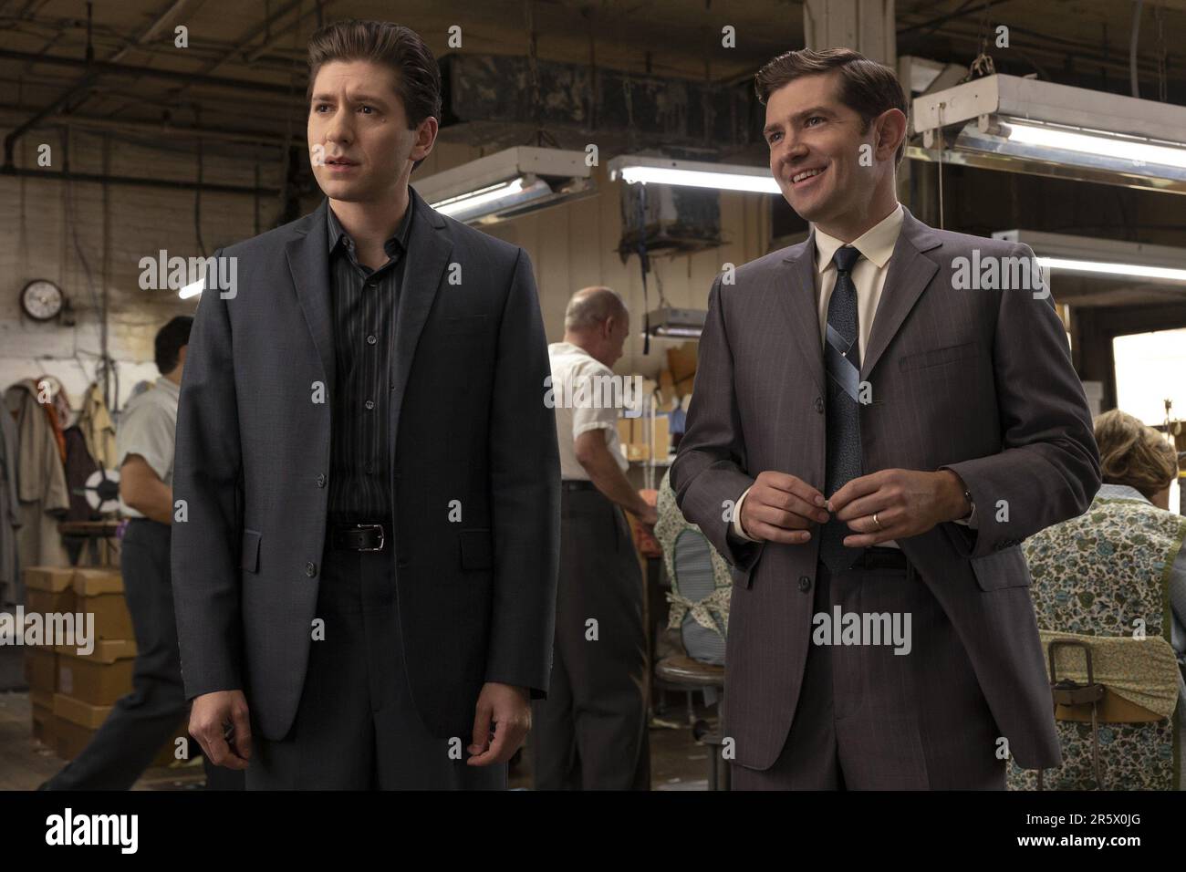 THE MARVELOUS MRS. MAISEL, from left: Michael Zegen, Joel Johnstone ...