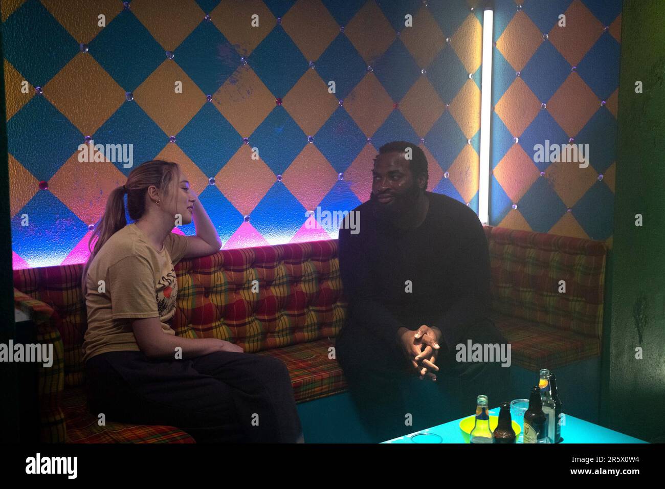 SAINT X, from left: Alycia Debnam-Carey, Josh Bonzie, The Goat Witch ...