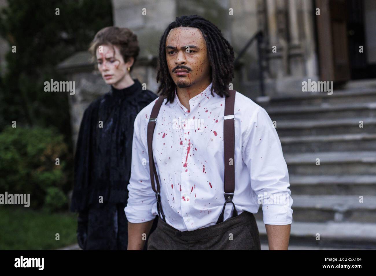 SLASHER, (aka SLASHER: RIPPER), from left: Clare McConnell, Gabriel Darku, Vengeance', (Season 5 ...