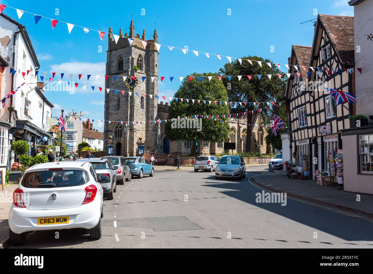 St Nicholas Church, Alcester, United Kingdom Stock Photo - Alamy