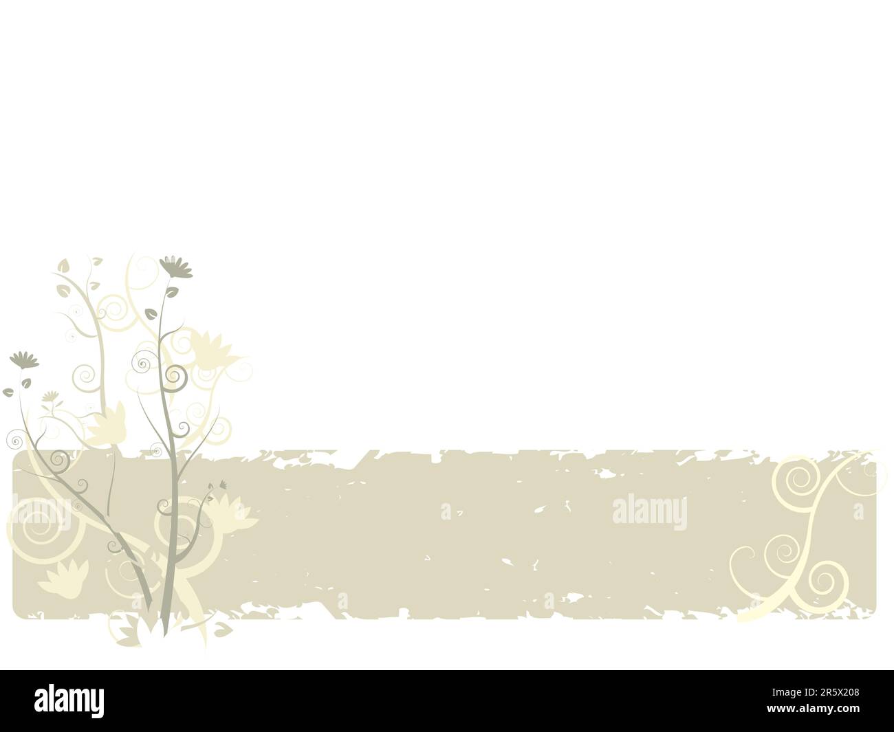 Floral banner background. More backgrounds in my portfolio Stock Vector ...