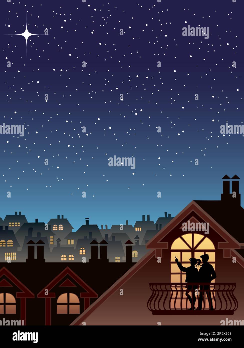 Looking for stars Stock Vector Images - Alamy