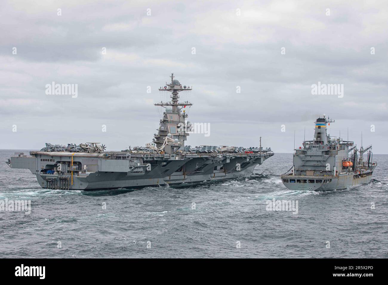 230601-N-LK647-1304 NORWEGIAN SEA (June 1, 2023) A view from the ...