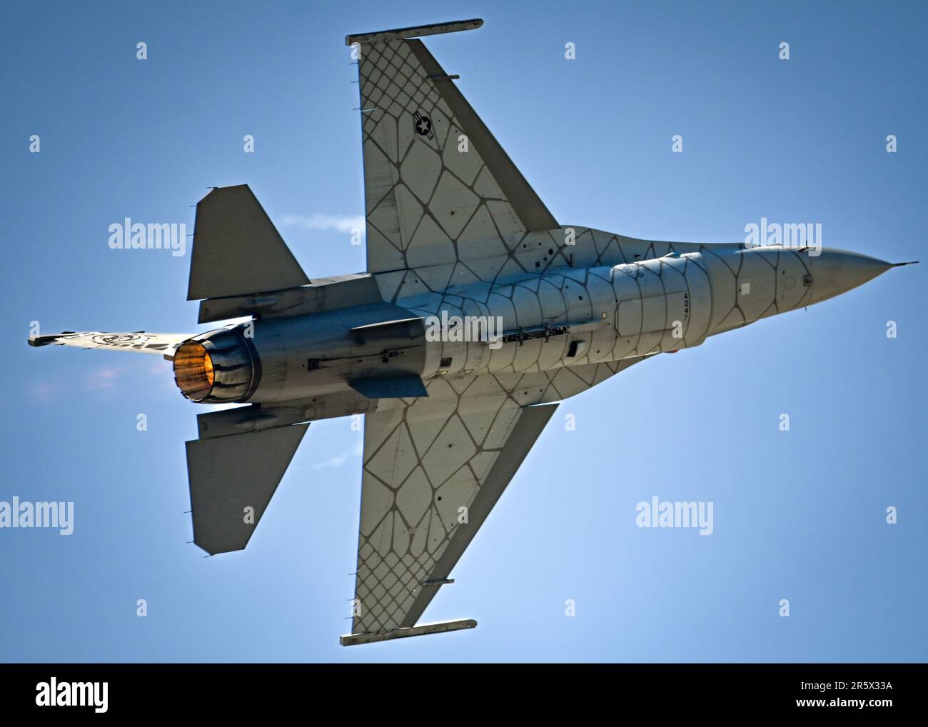 U.S. Air Force Capt. Aimee “Rebel” Fiedler, F-16 Viper Demonstration ...