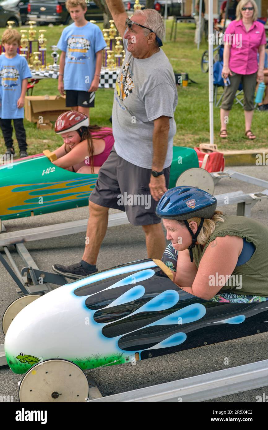 The all american soap box derby hi-res stock photography and images - Alamy