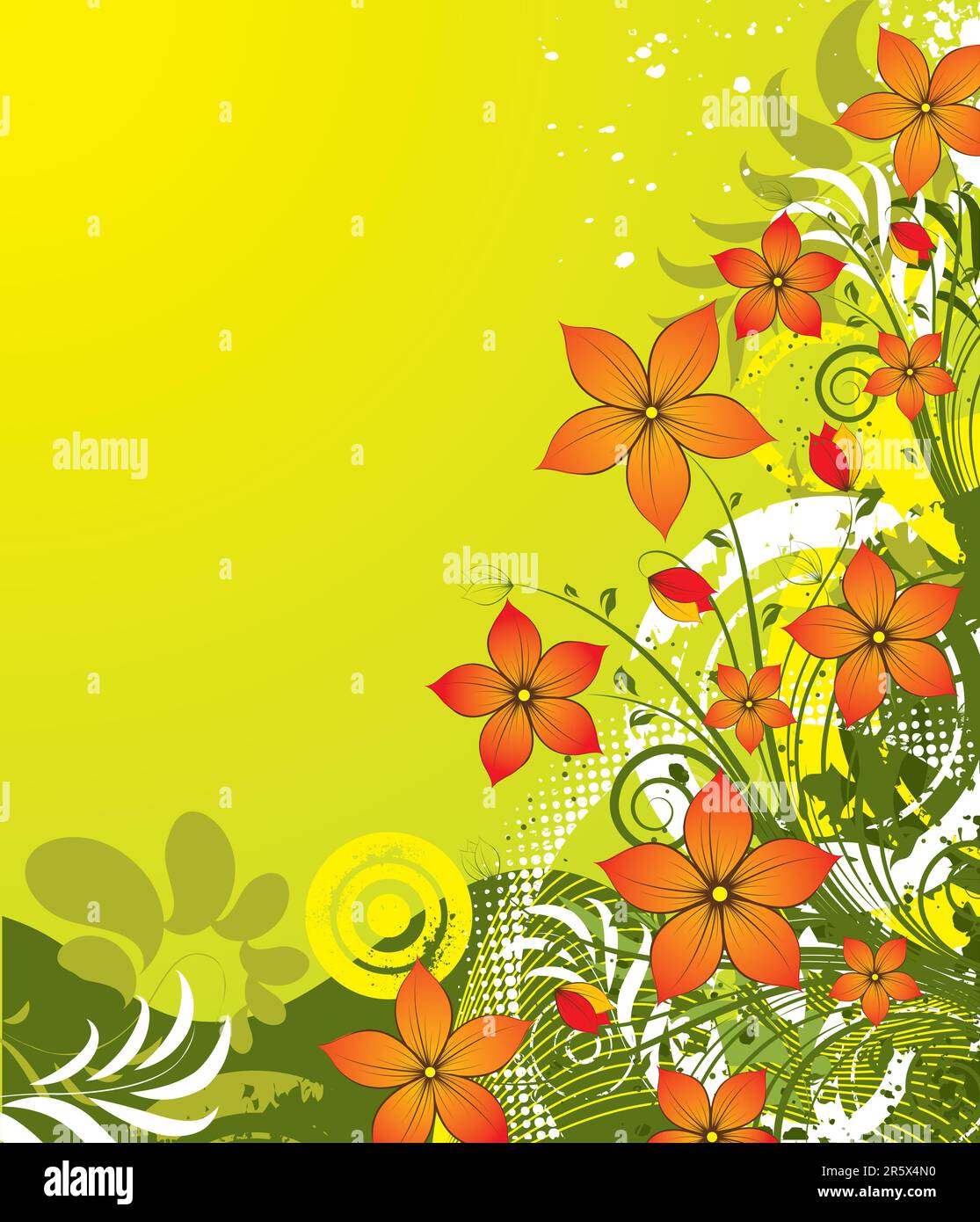 Floral vector illustration. Suits well for design Stock Vector Image ...