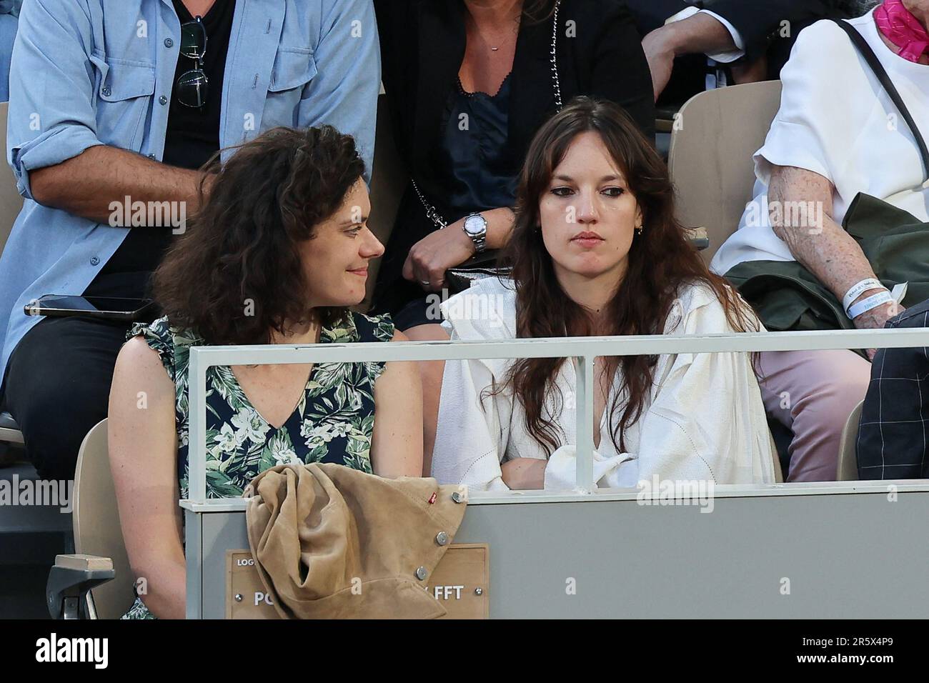 Paris, France. 05th June, 2023. Jeanne Galice aka Jain in the stands ...