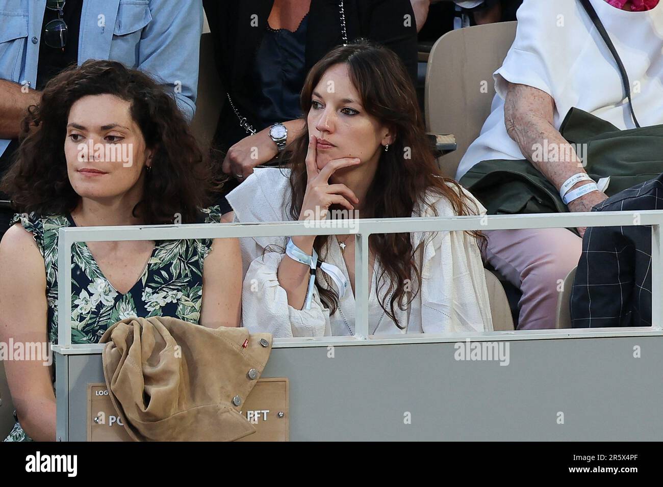 Paris, France. 05th June, 2023. Jeanne Galice aka Jain in the stands ...