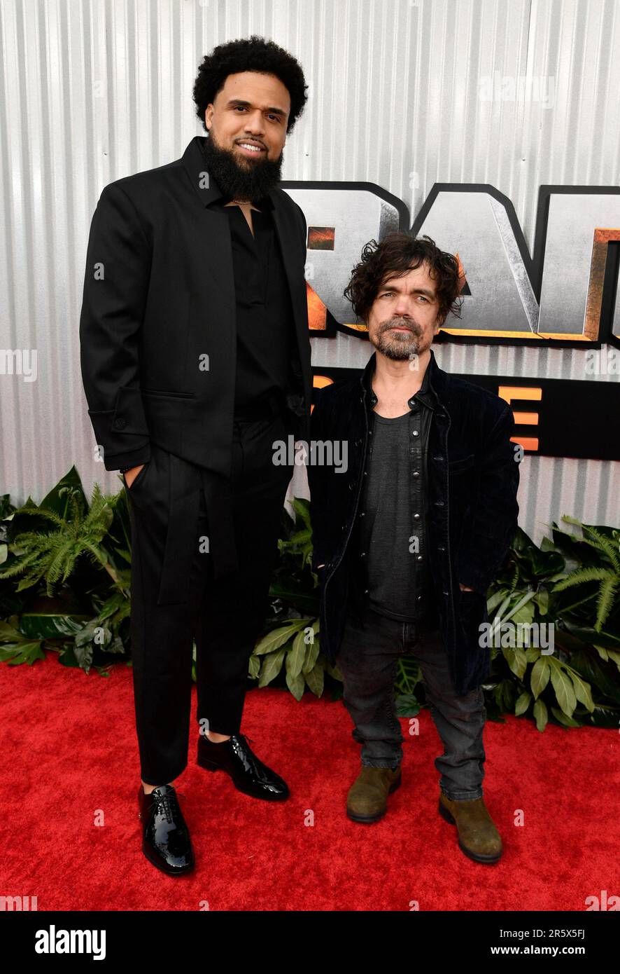 Director Steven Caple Jr., left, and Peter Dinklage attends the ... Director Steven Caple Jr., left, and Peter Dinklage attends the ...
