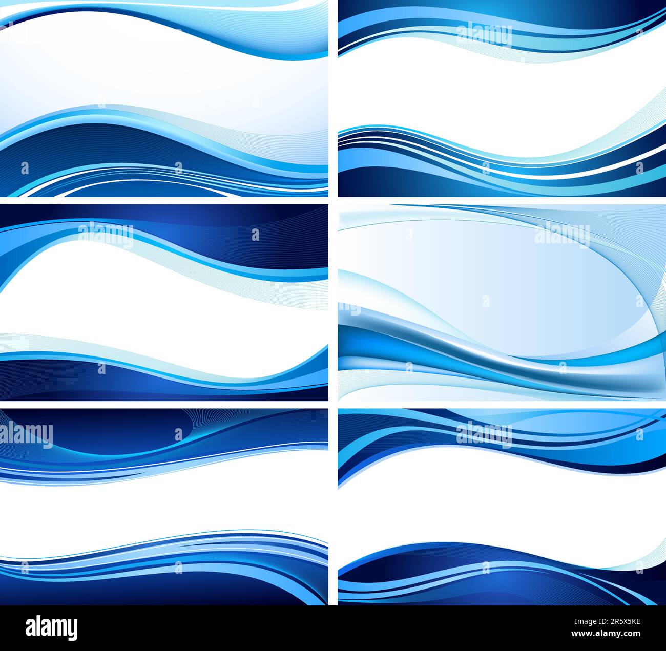 Set of abstract backgrounds vector Stock Vector Image & Art - Alamy
