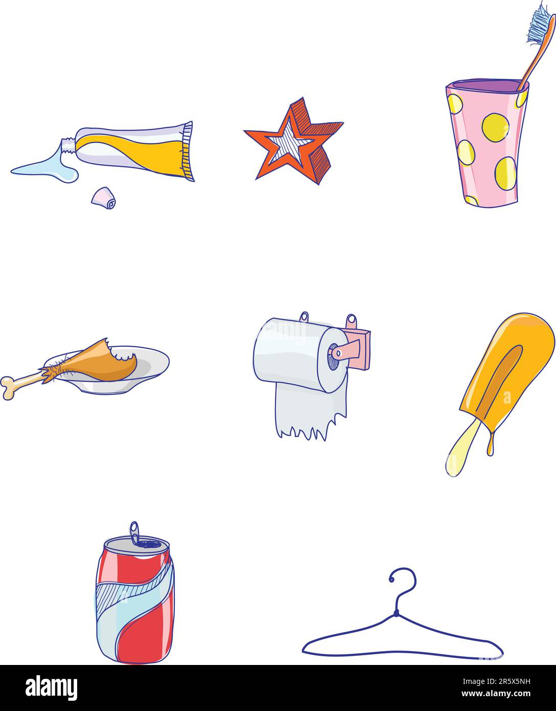 Funky stuff Stock Vector Images - Alamy