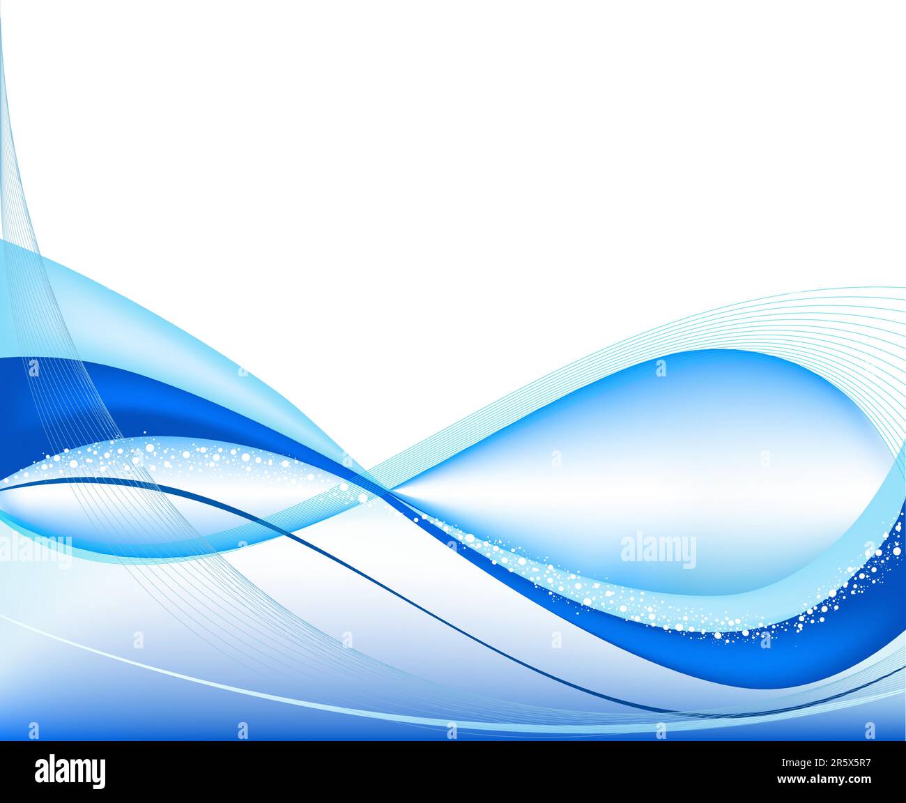 Abstract blue vector background Stock Vector Image & Art - Alamy