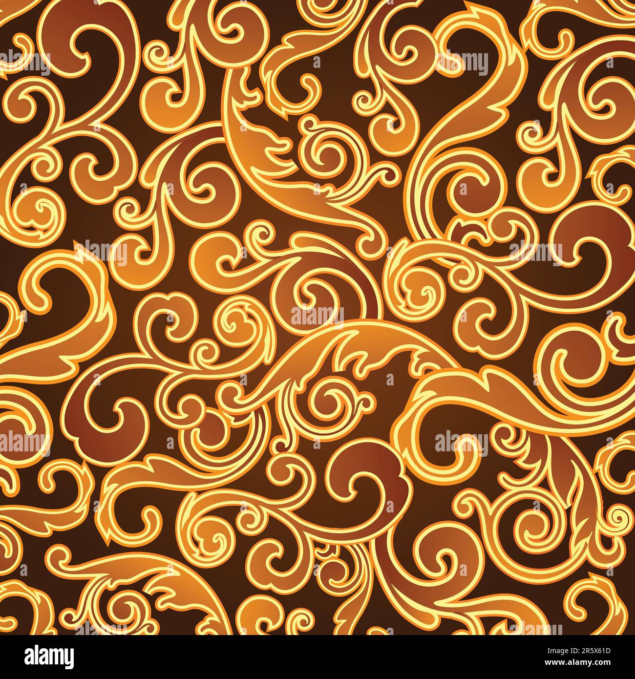 illustration drawing of floral background Stock Vector Image & Art - Alamy