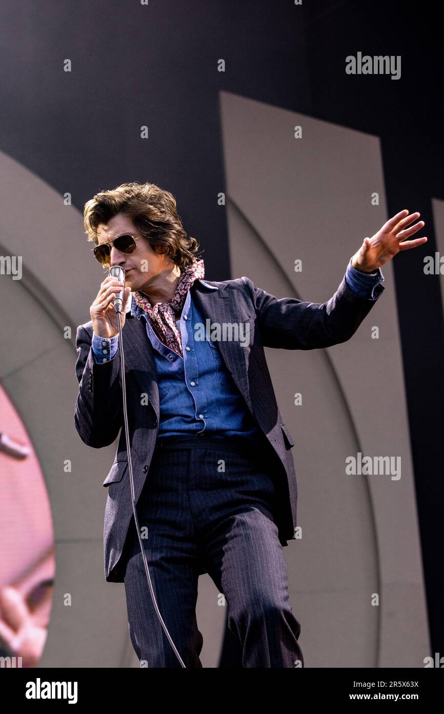 Arctic monkeys live 2023 hi-res stock photography and images - Alamy