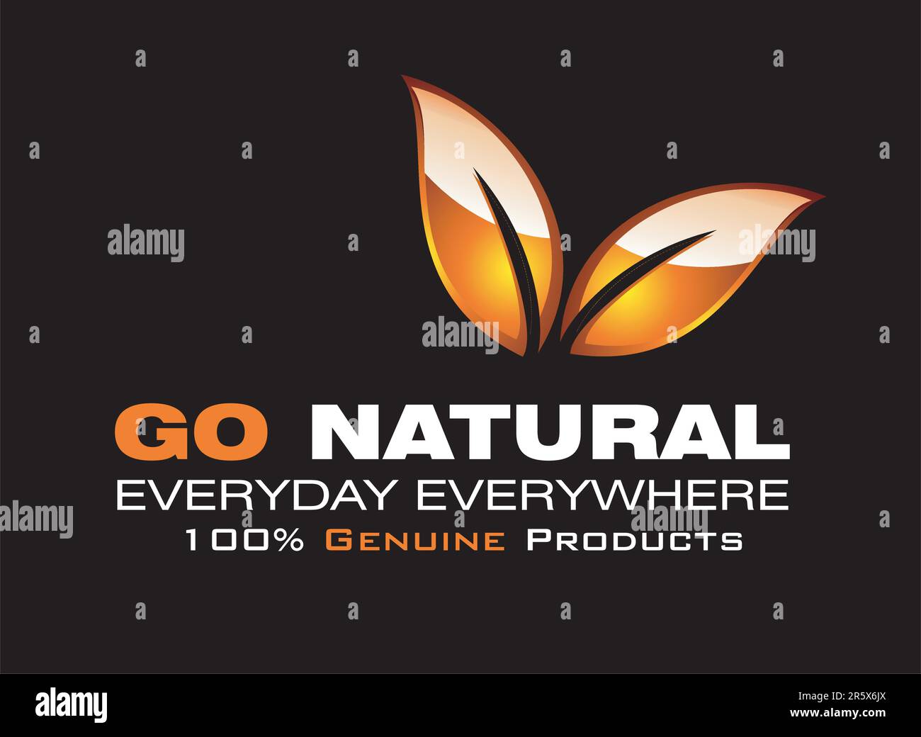 Leaf card Stock Vector Images - Alamy