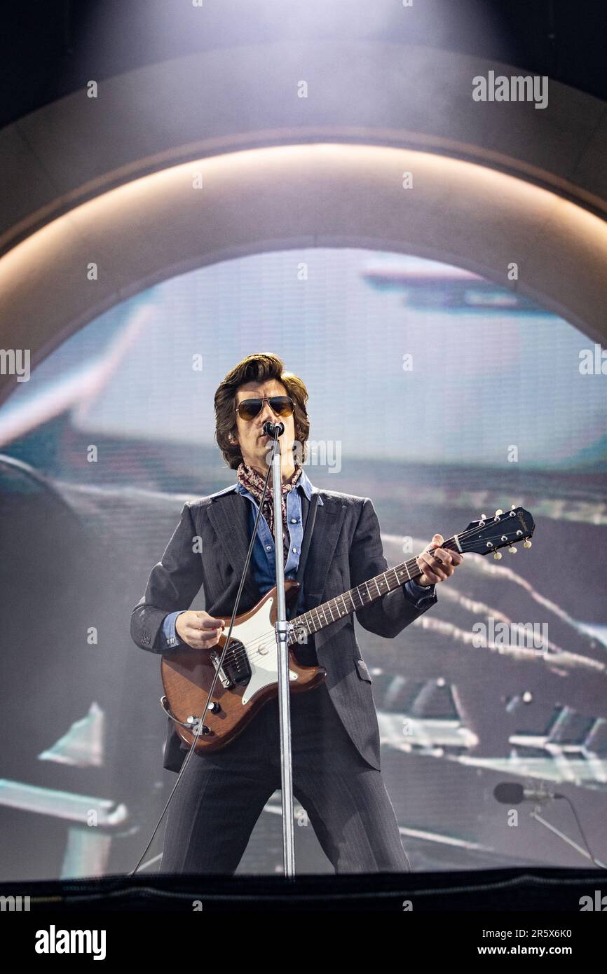 Arctic monkeys live 2023 hi-res stock photography and images - Alamy