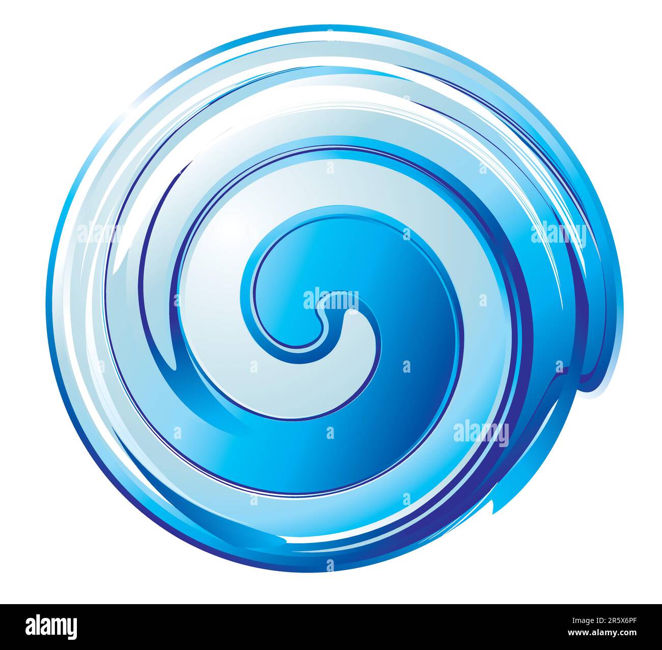 Spiral light 3d Stock Vector Images - Alamy