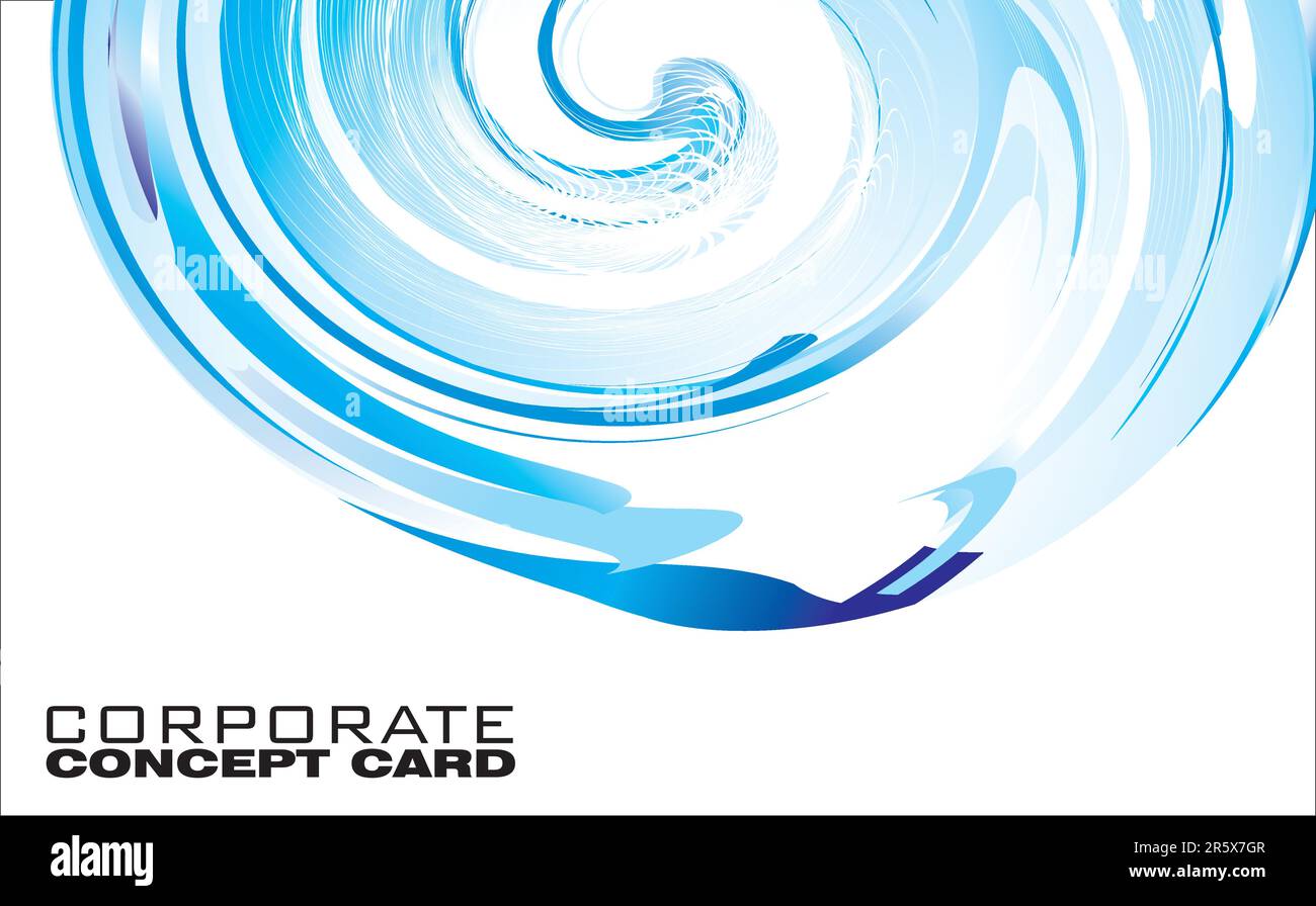 Vortex effect concept blue background Stock Vector Image & Art - Alamy