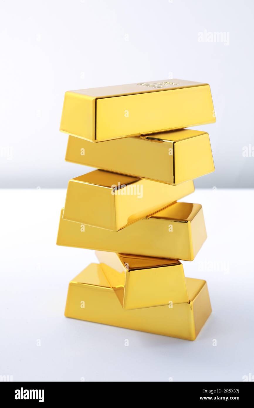 Gold bars isolated hi-res stock photography and images - Alamy