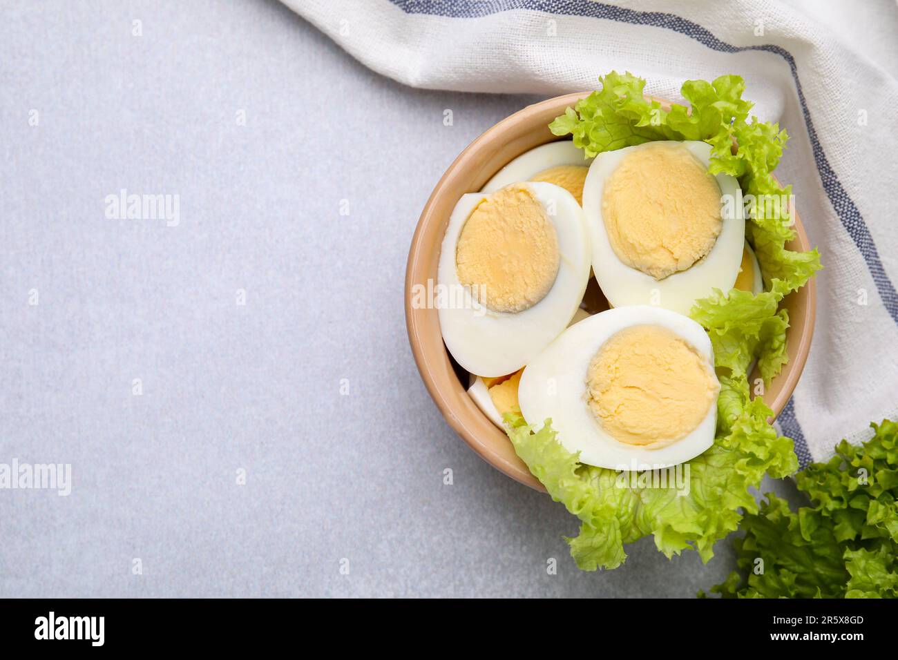 Hard boiled egg yolk grey hi-res stock photography and images - Alamy