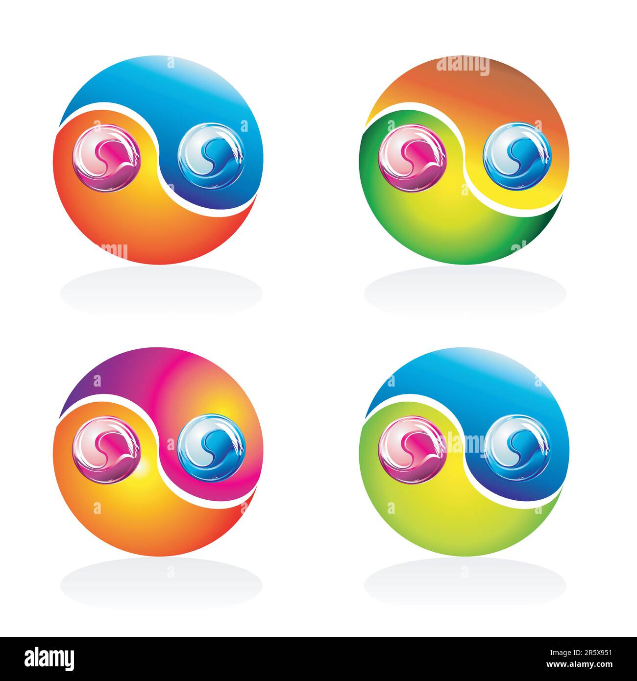 Asian glossy Stock Vector Images - Alamy